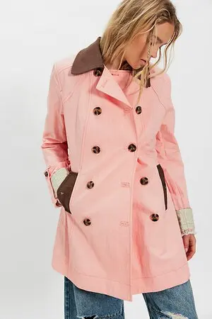 Free People Riley Canvas Car Coat