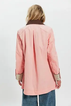 Free People Riley Canvas Car Coat