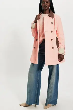 Free People Riley Canvas Car Coat
