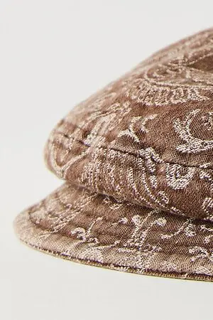 Free People Bandana Printed Cadet Hat - Brown