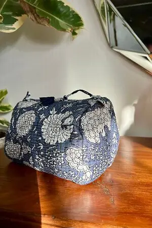 BE DEVA Anja Cosmetic Bag - Blue