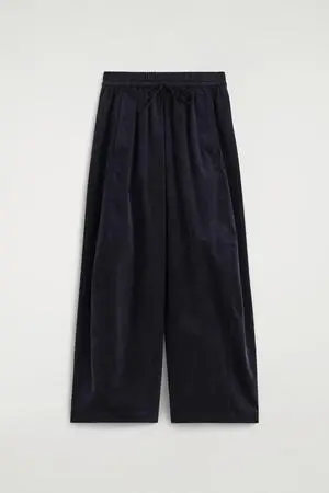 Cos Elasticated Corduroy Barrel-leg Trousers