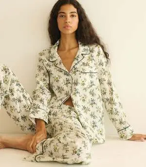 DÔEN Esma Pajama - Crème Fleur Du Palais