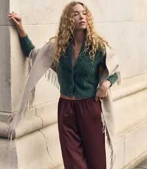 DÔEN Penrose Cable Knit Cardigan