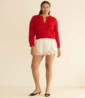 DÔEN Penrose Cable Knit Cardigan