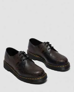 New Dr Martens 1461 Phoenix Vintage Smooth Leather Shoes Black Brown Women Sz  7 1461 PHOENIX VINTAGE SMOOTH LEATHER SHOES in Black | Dr. Martens main image 3