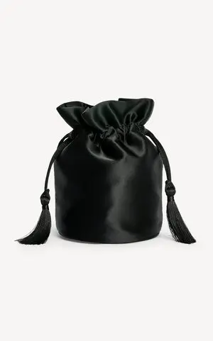 BY MALENE BIRGER Landinna Drawstring Bag With Tassel Embellishments
