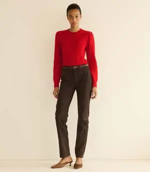 DÔEN Lindon Cable-knit Sweater