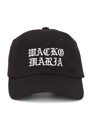 WACKO MARIA 6 Panel Cap - Black
