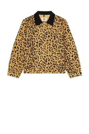 WACKO MARIA X Dickies Leopard Print Work Jacket