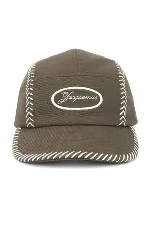 Jacquemus La Casquette Casco - Dark Khaki