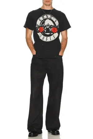 MadeWorn Guns N Roses T-shirt In Black
