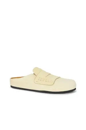 Jacquemus Les Mules Mocassin - Pale Yellow