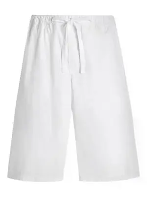 Dolce & Gabbana Logo Patch Cotton Shorts