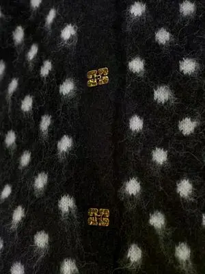 GANNI Polka Dot Cardigan