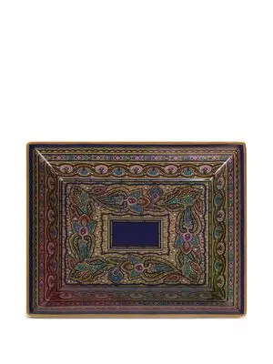 Etro Paisley-pattern Porcelain Tray - Blue