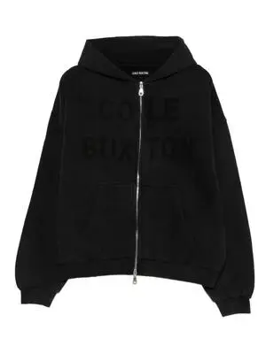 COLE BUXTON Logo-print Zip-up Hoodie