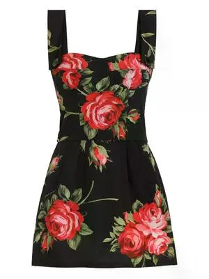 Black Floral Cocktail Dresses