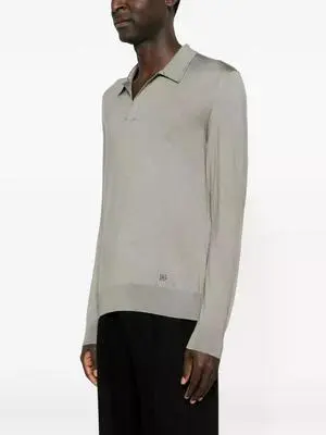 Dolce & Gabbana Collared Long-sleeve T-shirt