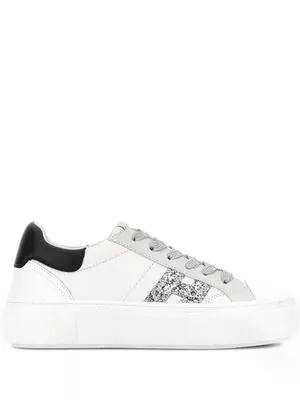 Hogan Crosswind Glitter-logo Sneakers