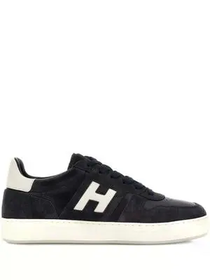 Hogan H-tv Suede Logo Sneakers