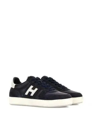 Hogan H-tv Suede Logo Sneakers