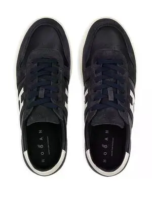 Hogan H-tv Suede Logo Sneakers