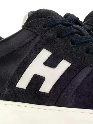 Hogan H-tv Suede Logo Sneakers