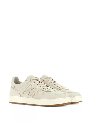 Hogan H-tv Lace-up Sneakers - Neutrals