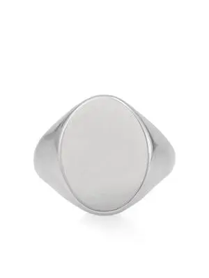 MAISON MARGIELA Chevaliere Signet Ring - Silver