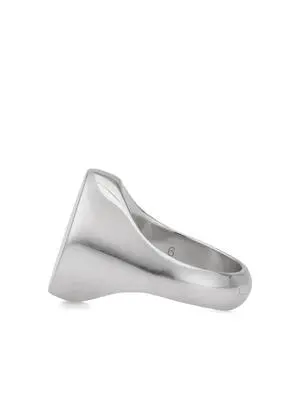 MAISON MARGIELA Chevaliere Signet Ring - Silver