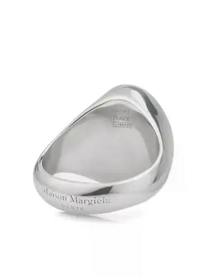 MAISON MARGIELA Chevaliere Signet Ring - Silver