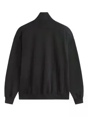 LES HÉRITIERS Logo Quarter-zip Sweatshirt