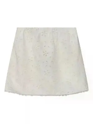 Posse Salma Floral-embroidered Skort