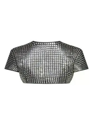 LUDOVIC DE SAINT SERNIN Eyelet Bolero