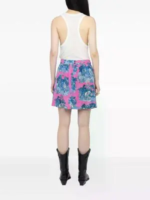 Zadig&Voltaire Graphic-print Midi Skirt