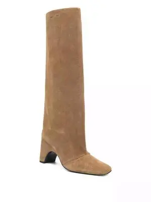 Coperni Square-toe Knee-high Boots