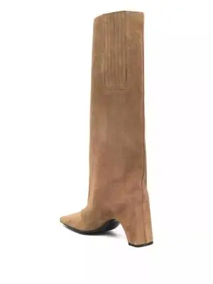Coperni Square-toe Knee-high Boots