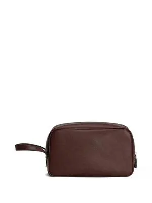 Dolce & Gabbana Logo-plaque Wash Bag - Red