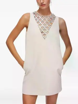 Liu Jo Short Dress With Bejewelled Embellishment
