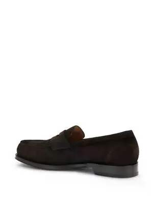 Santoni Suede Loafers