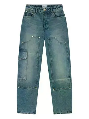 GANNI Paneled Jeans