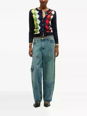 GANNI Paneled Jeans
