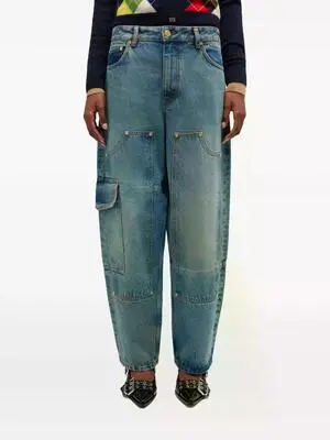 GANNI Paneled Jeans