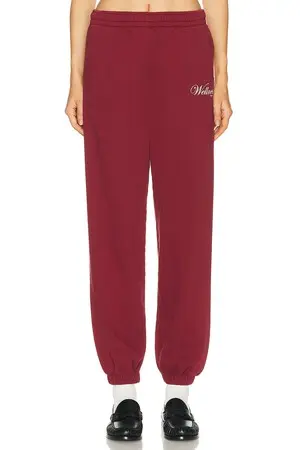Sporty & Rich Drawstring Sweatpants For Women