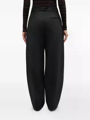 GANNI Logo-patch Trousers
