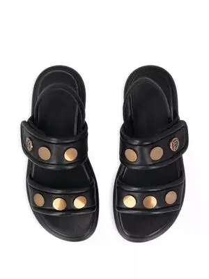 Pinko Studded Leather Sandals