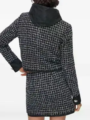 Liu Jo Bouclé Jacket With Removable Hood