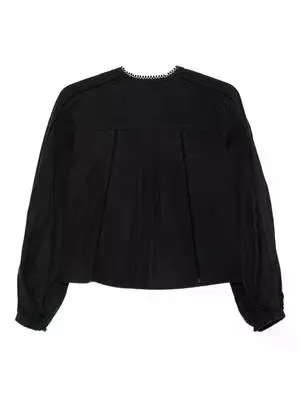 Isabel Marant Étoile Cubraly Ruffled Shirt - Black