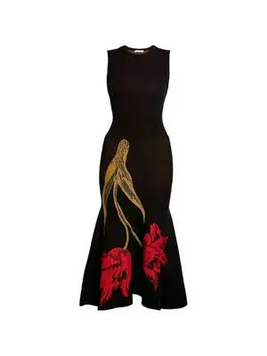 Erdem Sleeveless Knitted Midi Dress